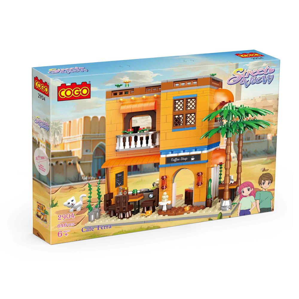 Cogo Armable Bungalow 600Pcs XIONG CHenG - Promart
