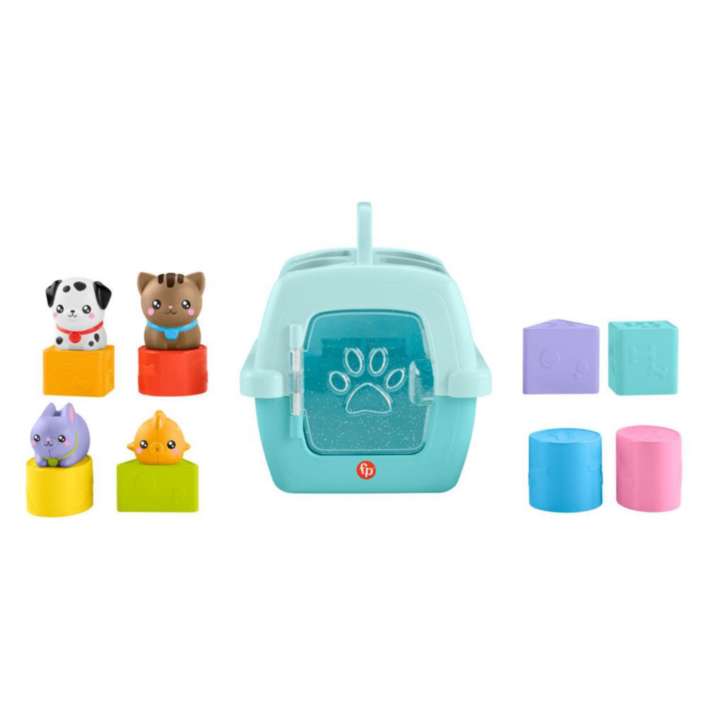 Juego Fisher Price Mis Bloques De Mascotas - Promart