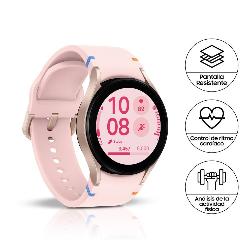 Smartwatch Samsung FE Pink Gold SM-R861NIDALTA - Promart