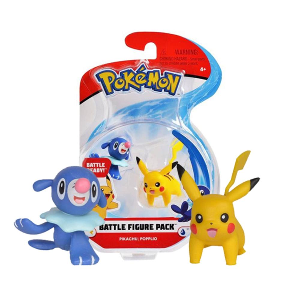 Pokemon Set Pikachu Popplio Jazware | Promart.pe - Promart