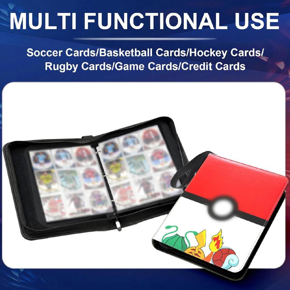 Folder Pokemon 9 Pocket Pokeball 900 Cartas - Promart