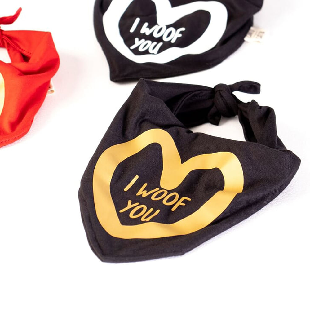 Bandana Negra I Woof You Talla XL | Promart.pe - Promart