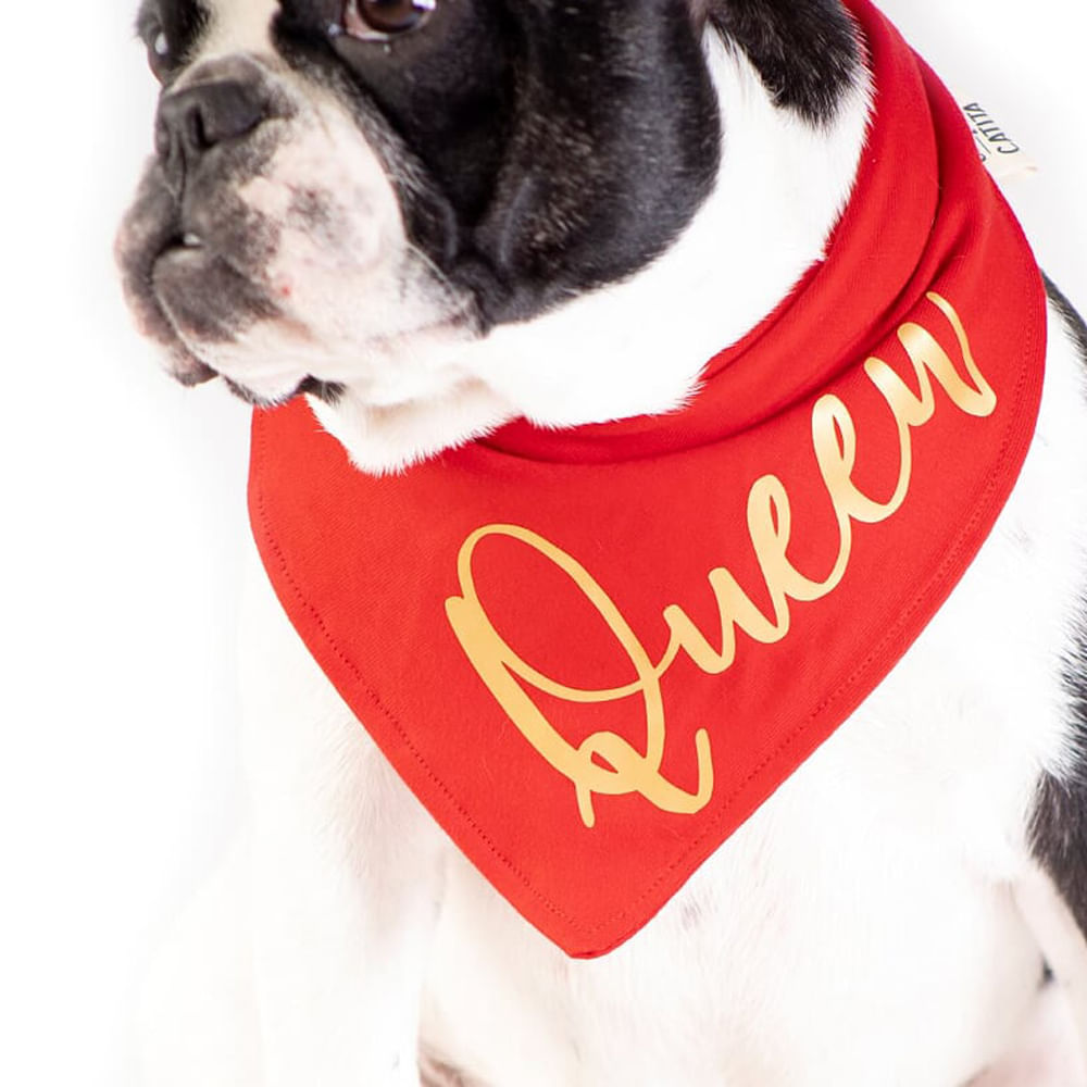 Bandana Roja Queen Talla XL - Promart