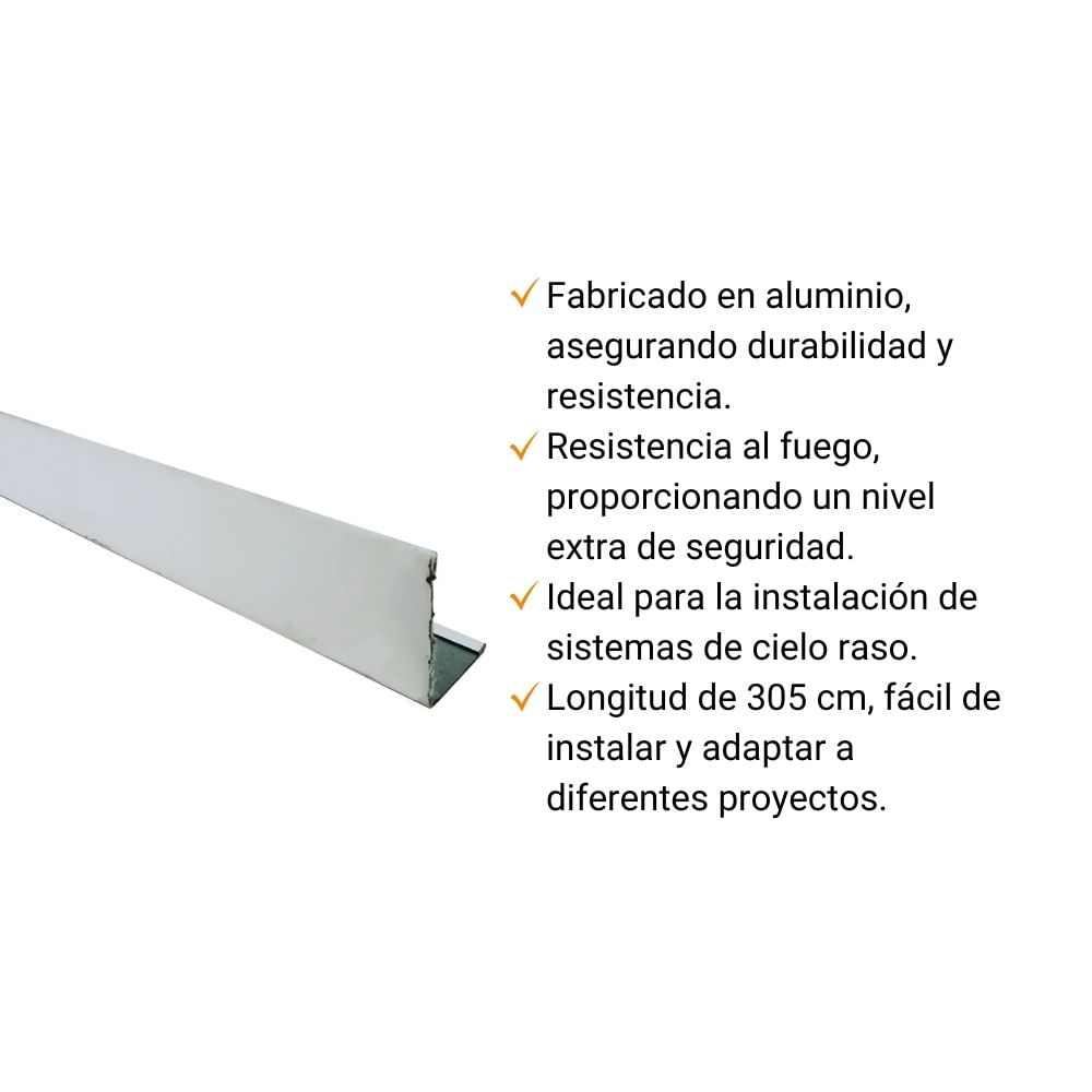 Angulo Perimetral 19.5x22x3050 mm Sumec | Promart.pe - Promart