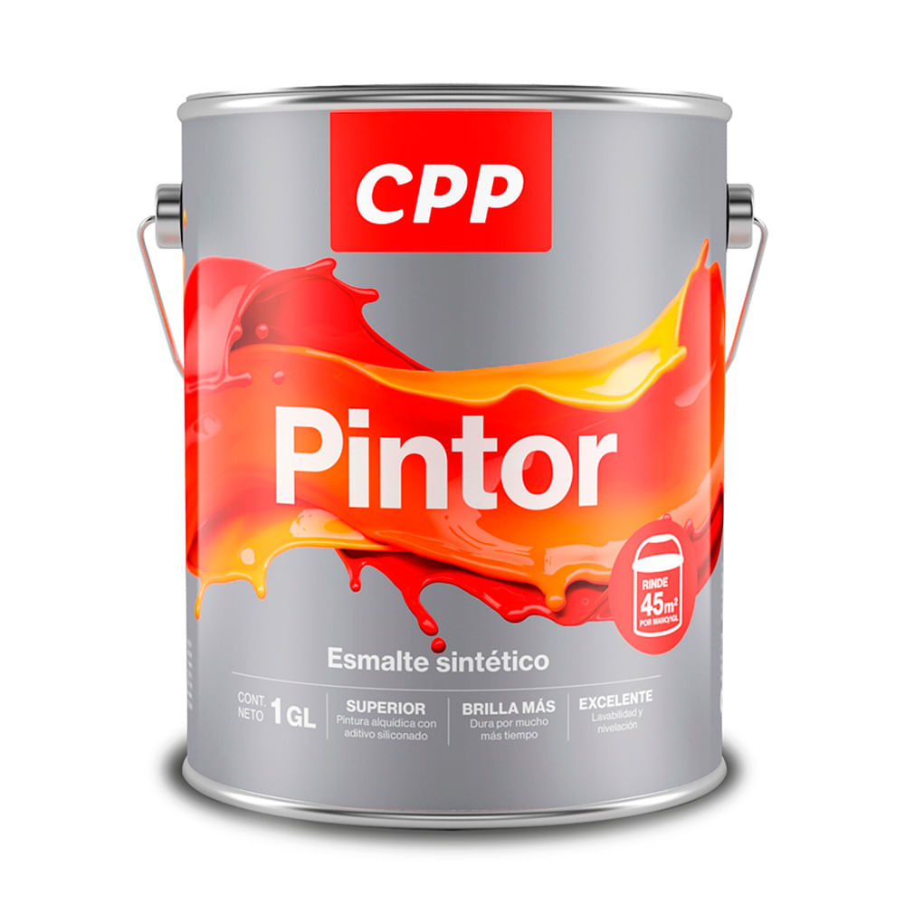 Esmalte sintético Pintor Blanco 1 galón CPP - Promart