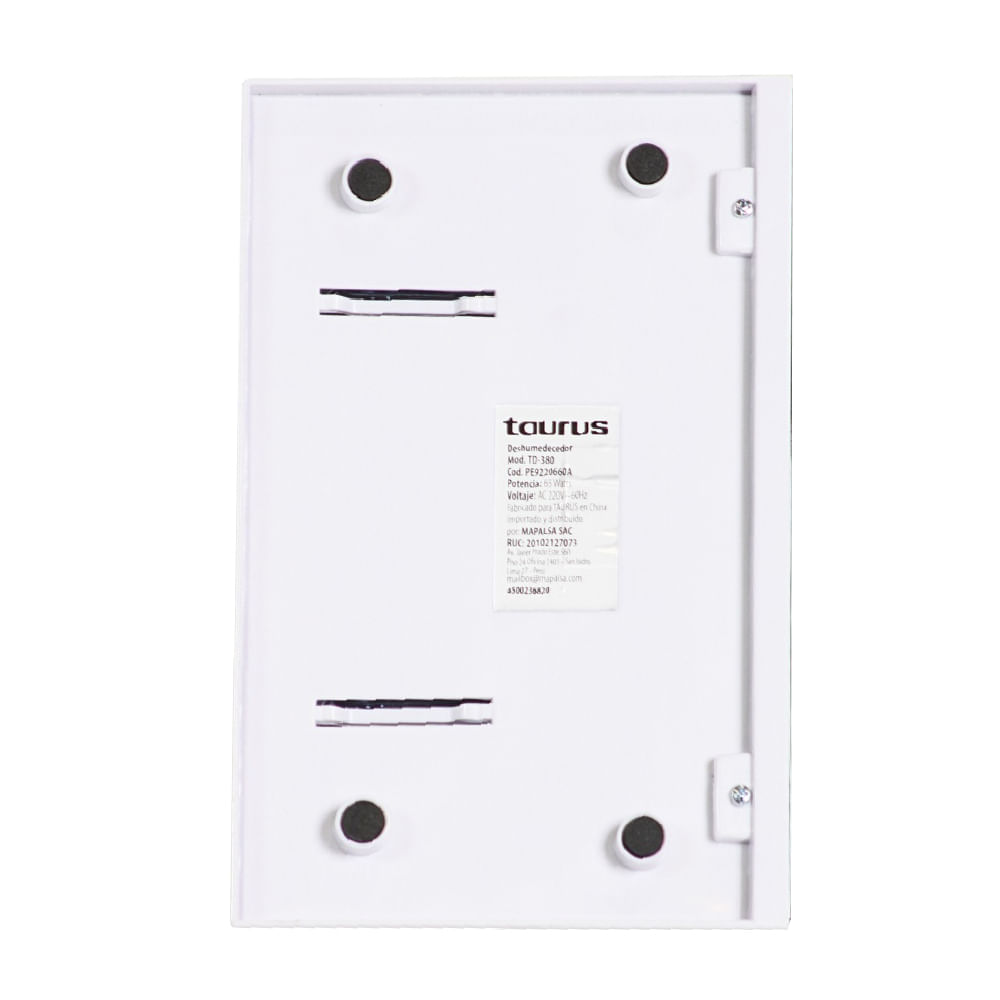Deshumedecedor Taurus TD-380 65W 380ml/día Negro/Blanco | Promart.pe ...