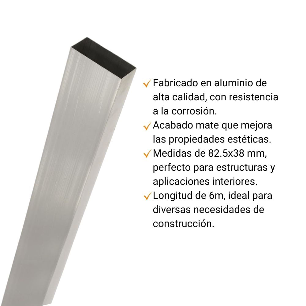 Tubo recto 82.5x38mm 6 metros Pfk | Promart.pe - Promart