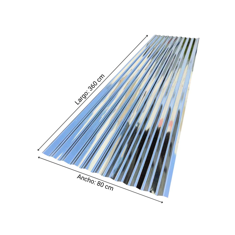 Techo calamina metálica 0.22mm 3.60x0.80m Werken | Promart.pe - Promart