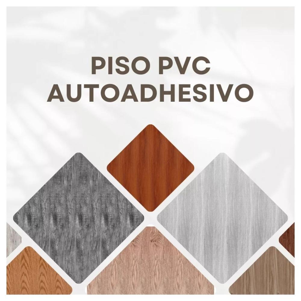 Piso Vinilico PVC Autoadhesivo 3D 5m2 Alto Transito - Decokasa FD802 ...
