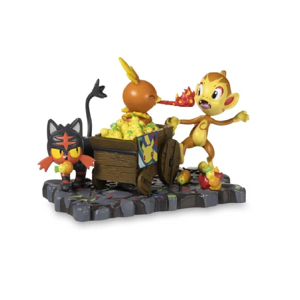 Desfile de celebración de Pokémon una figura Torchic Chimchar Litten ...