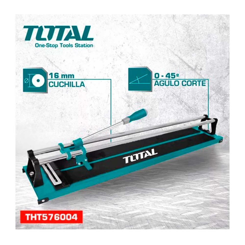 Cortadora De Mayólica Porcelanato Losetas 60cm Total - Tht576004 - Promart