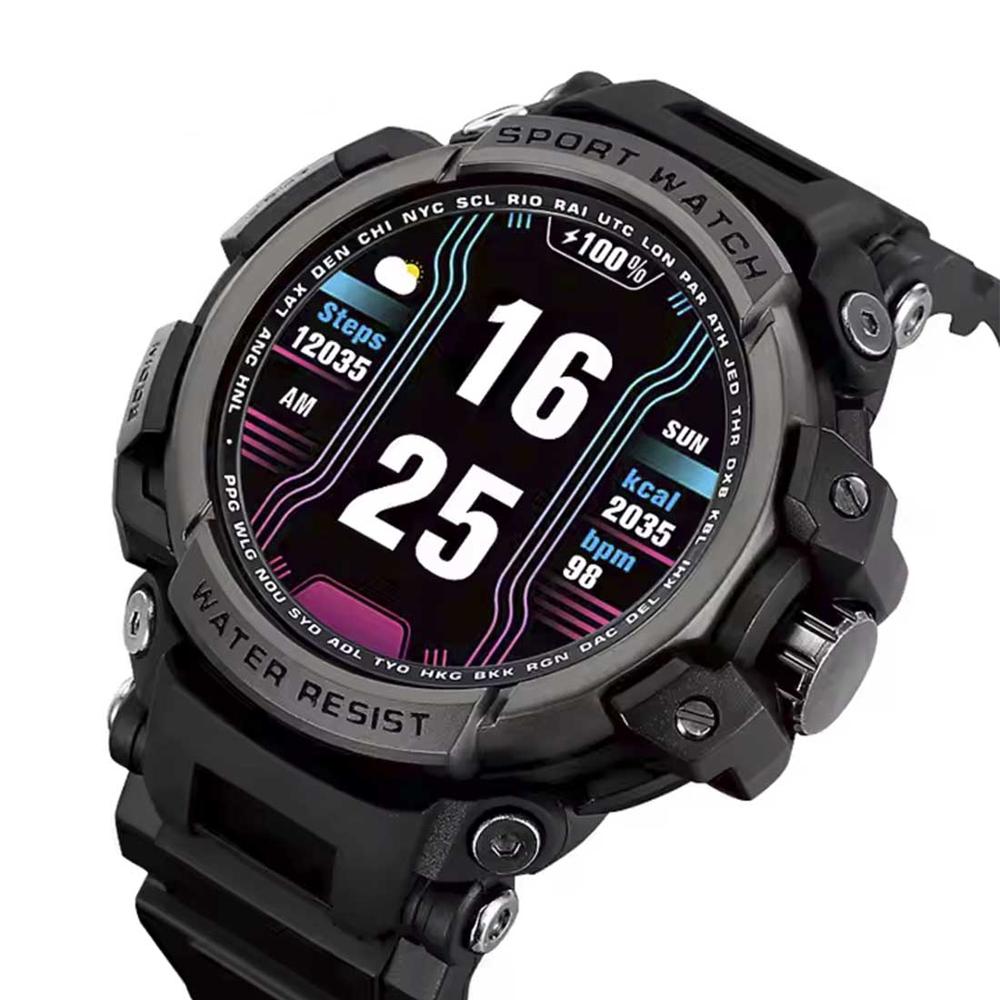 SmartWatch Skmei S251 Hombre Deportivo IP68 Android iOS - Negro - Promart