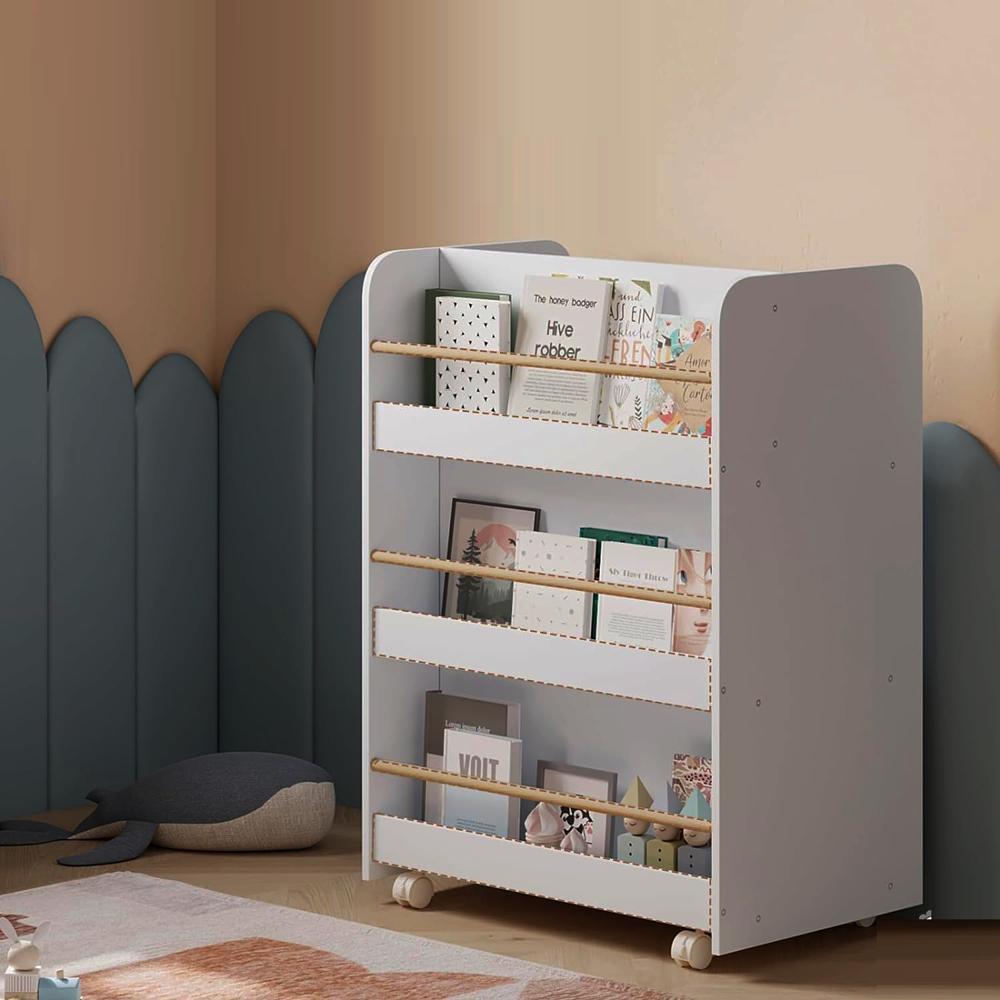 Librero Infantil Amore Home Lola Doble Cara con Ruedas - Promart