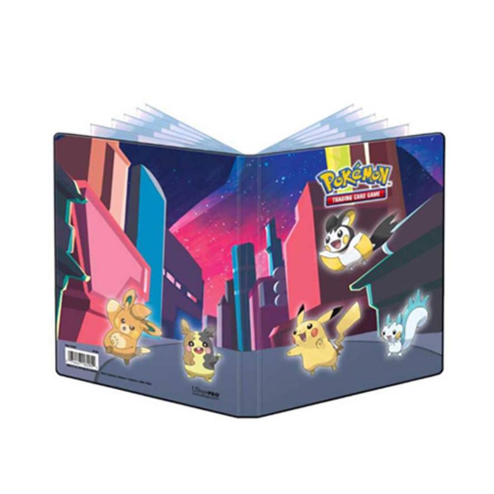 Pokemon Folder Cartas 9 Bolsillos Pikachu Emolga - Promart