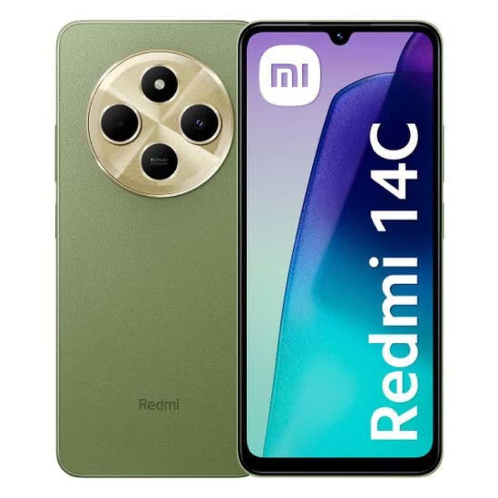 CELULAR XIAOMI REDMI 14C EU 128GB 4GB RAM 50MP 6.88" SAGE GREEN - Promart