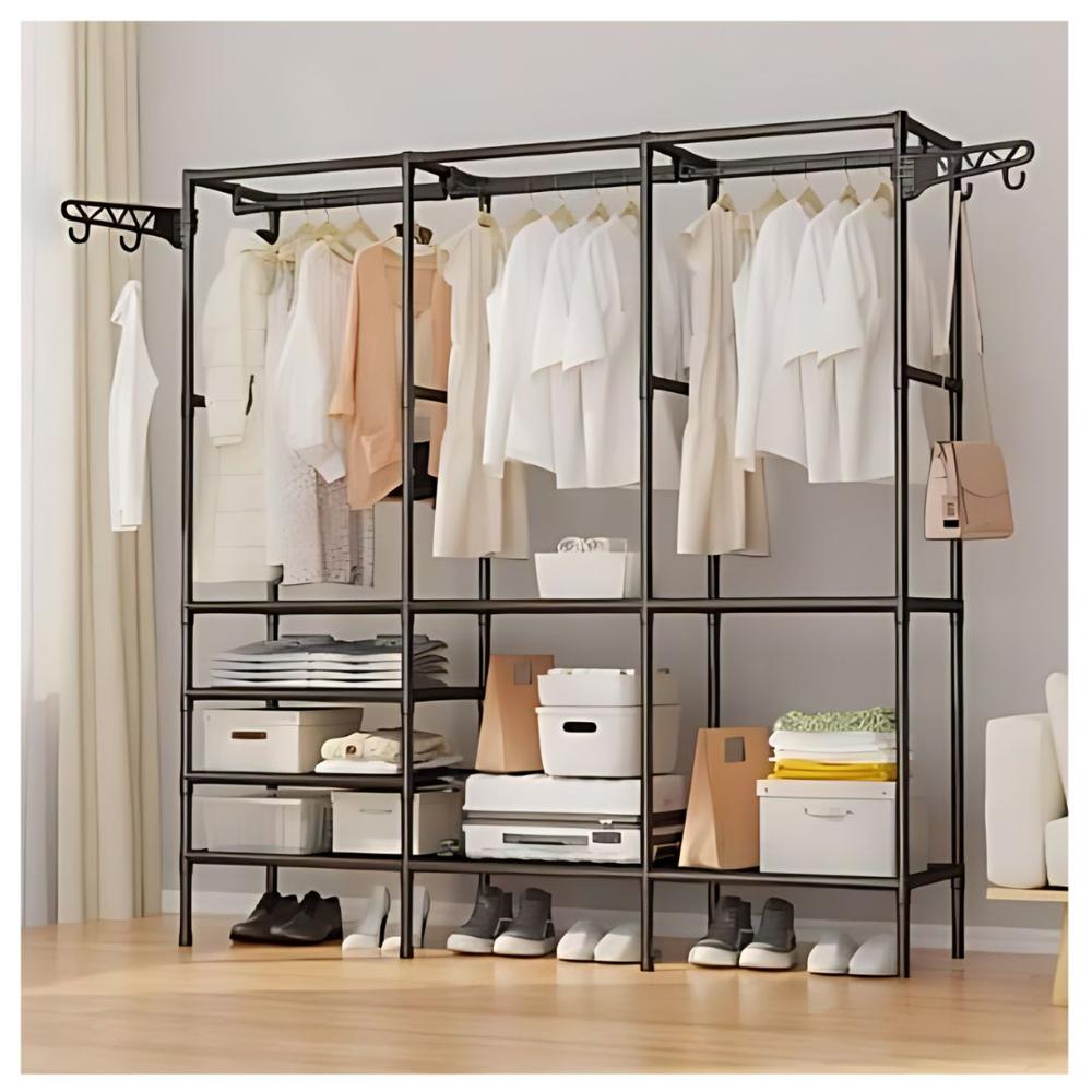 Ropero Colgador Organizador de Ropa 3 Cuerpos 175x162x43cm - Promart