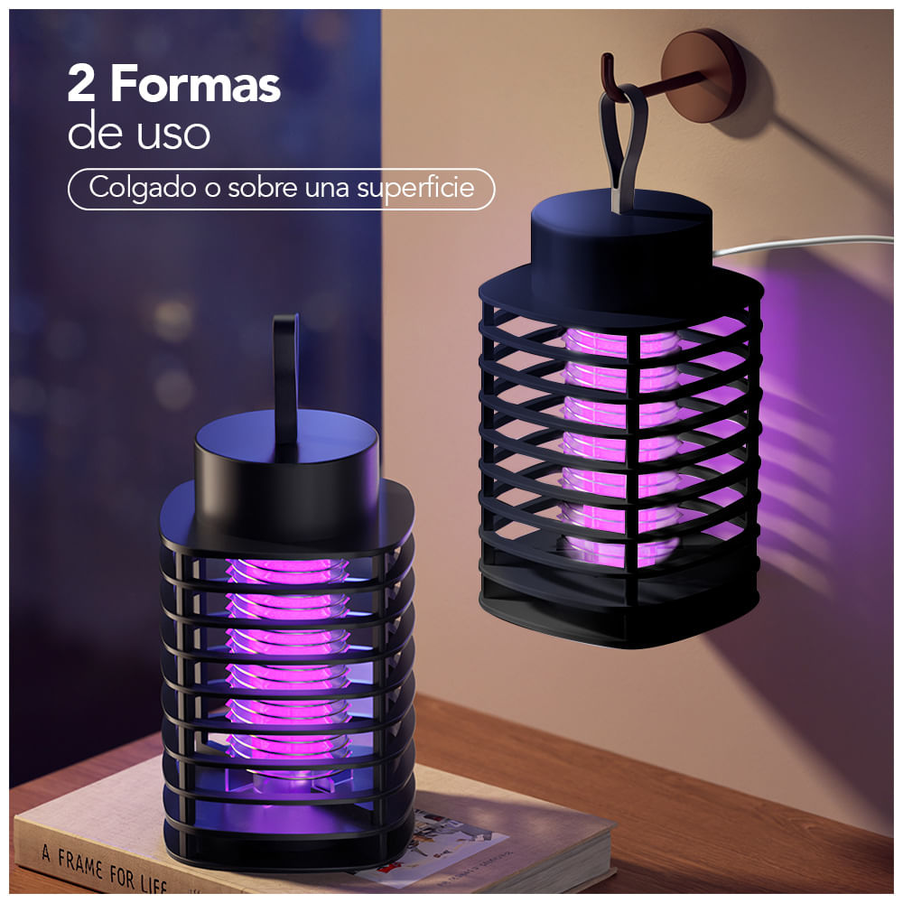 Lámpara Mata Mosquitos Insectocutor Eléctrico | Promart.pe - Promart