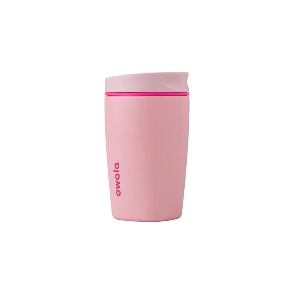Owala SmoothSip Vase, color rosa, tapa deslizable, segura y ...