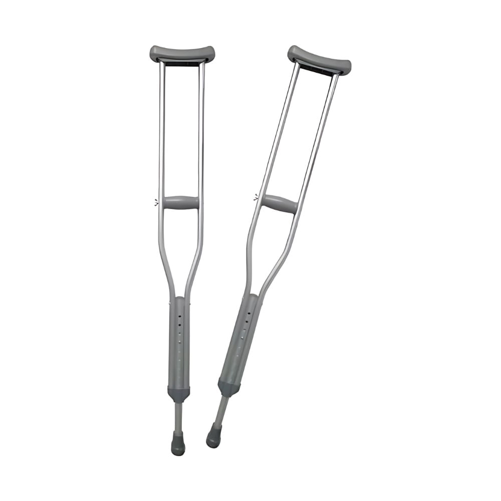 Muletas Axilares Ortopedicas Regulable Aluminio | Promart.pe - Promart