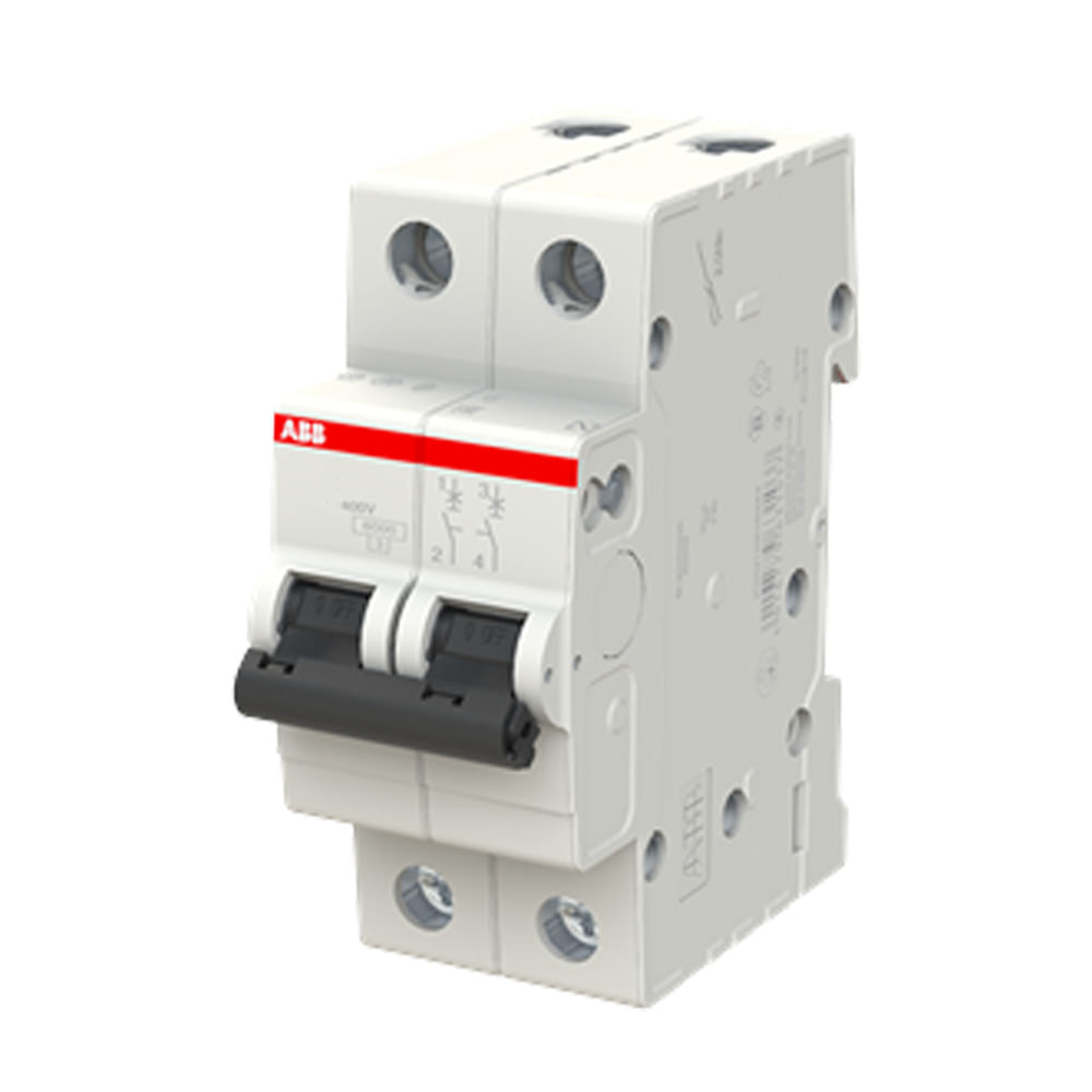 Interruptor Termomagnético Residencial 2P 16 Amperios 230V 10ka ABB - Promart