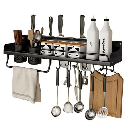 Repisa de Aluminio Organizador para Cocina 80cm 2350001 - Promart