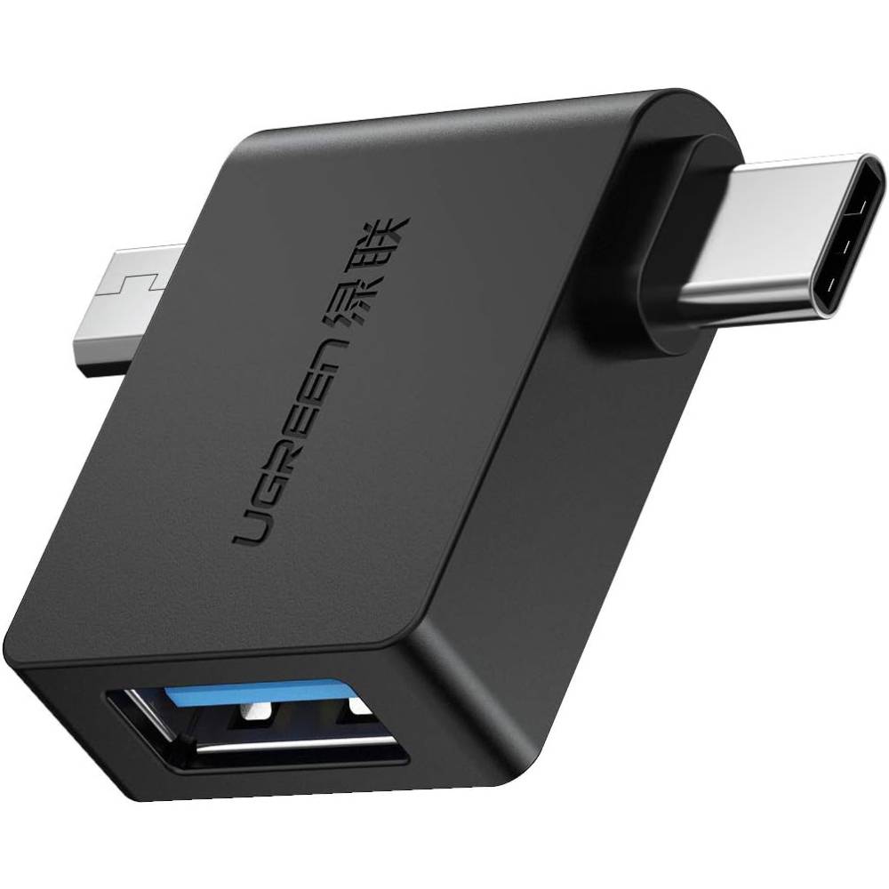 Adaptador OTG 2 1 UGREEN 30453 Tipo C Micro USB | Promart.pe - Promart