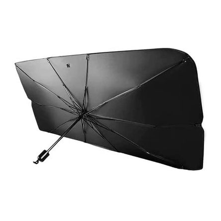 Parasol Plegable Truper PSOL-135 de 135cm para Auto Gris - Promart