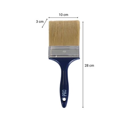 Brocha Multiuso Pro V4 de Fibra Sintética 4' Azul - Promart
