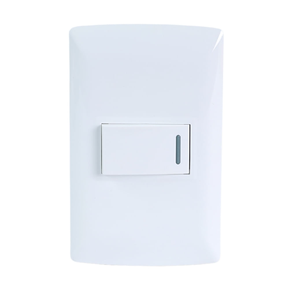 Interruptor Simple Basic Pack x4 Orange - Promart