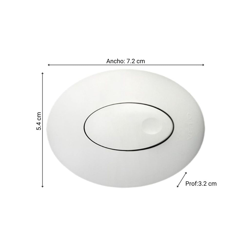 Conmutador Simple Blanco Cli20013 Veto SM - Promart