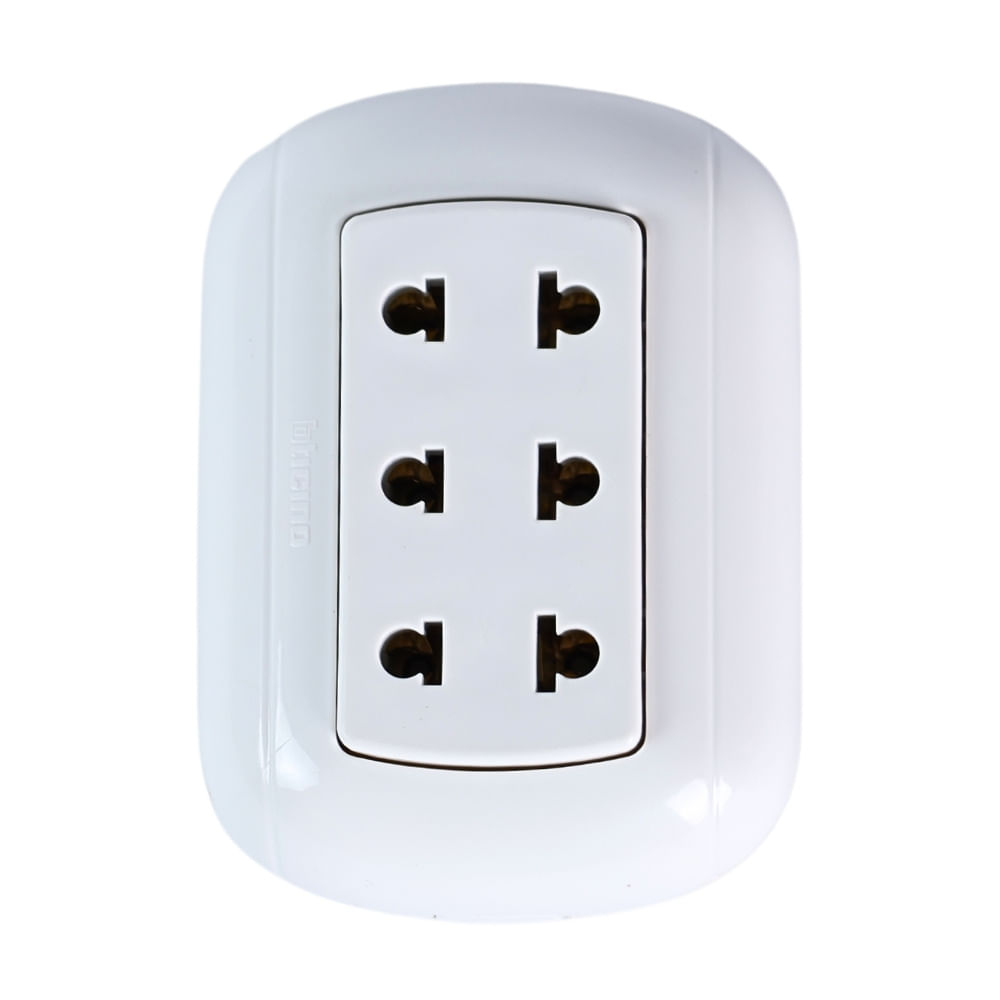 Tomacorriente Triple Universal 16A Bticino | Promart.pe - Promart