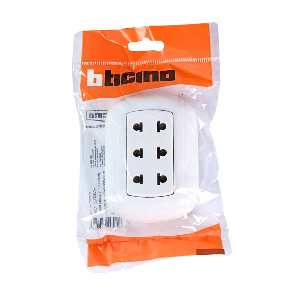 Tomacorriente Triple Universal 16A Bticino | Promart.pe - Promart