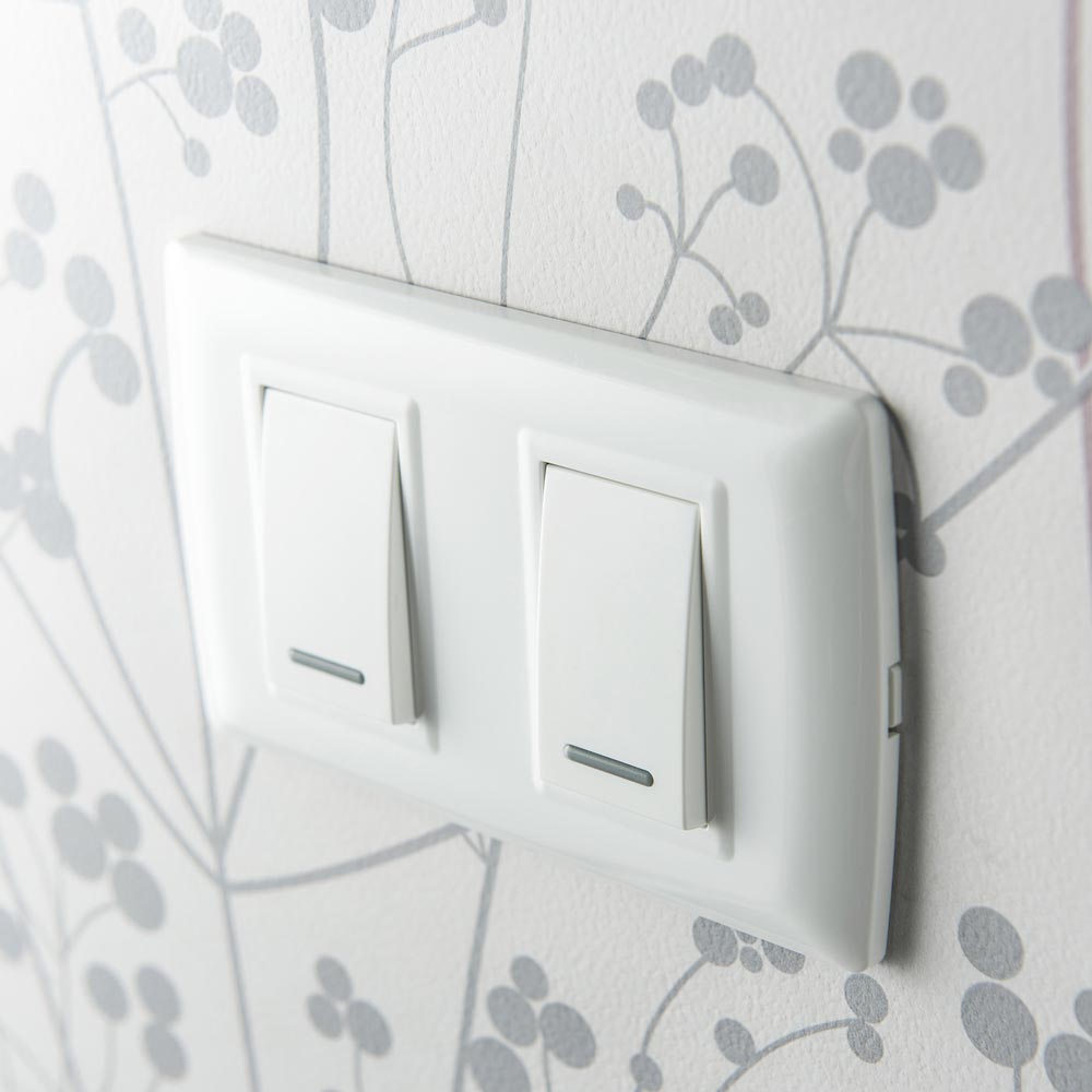 Interruptor Doble - Basic Orange - Promart