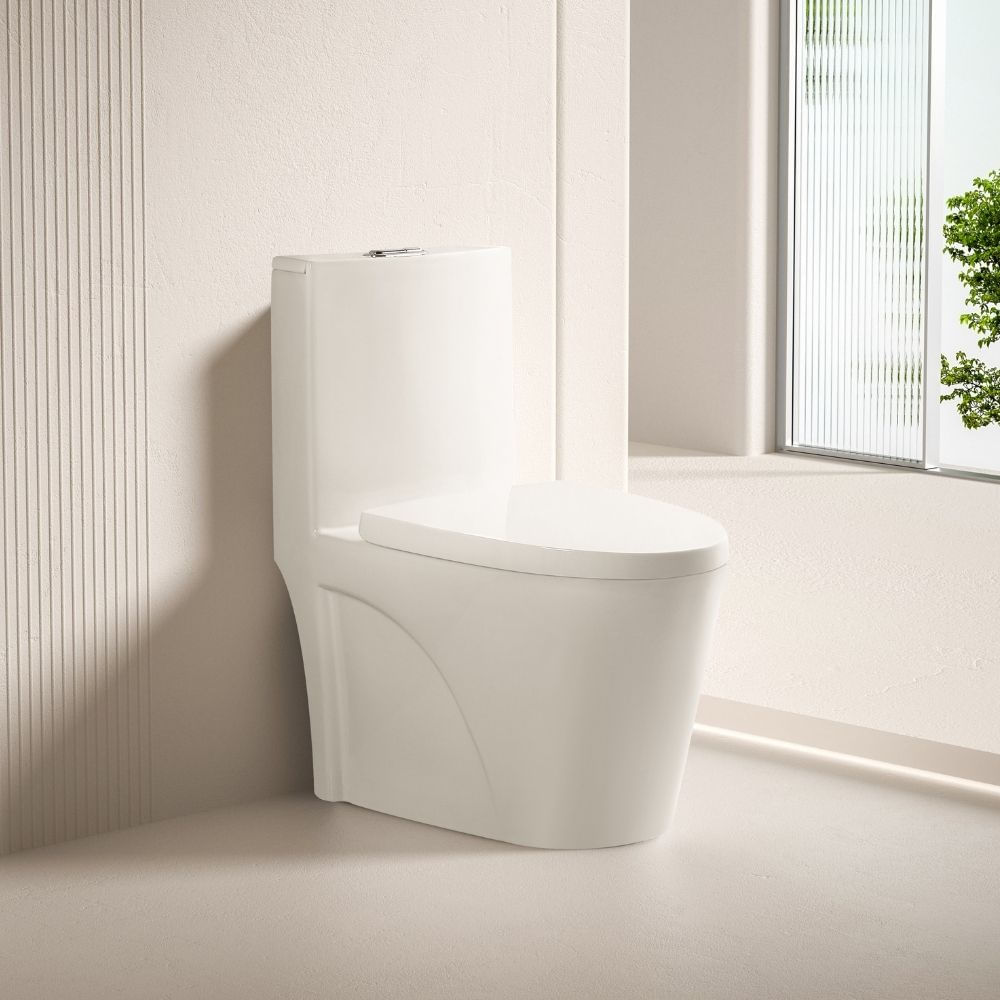 Inodoro One Piece Orange Palermo Blanco Mate Modelo 1109MW - Promart