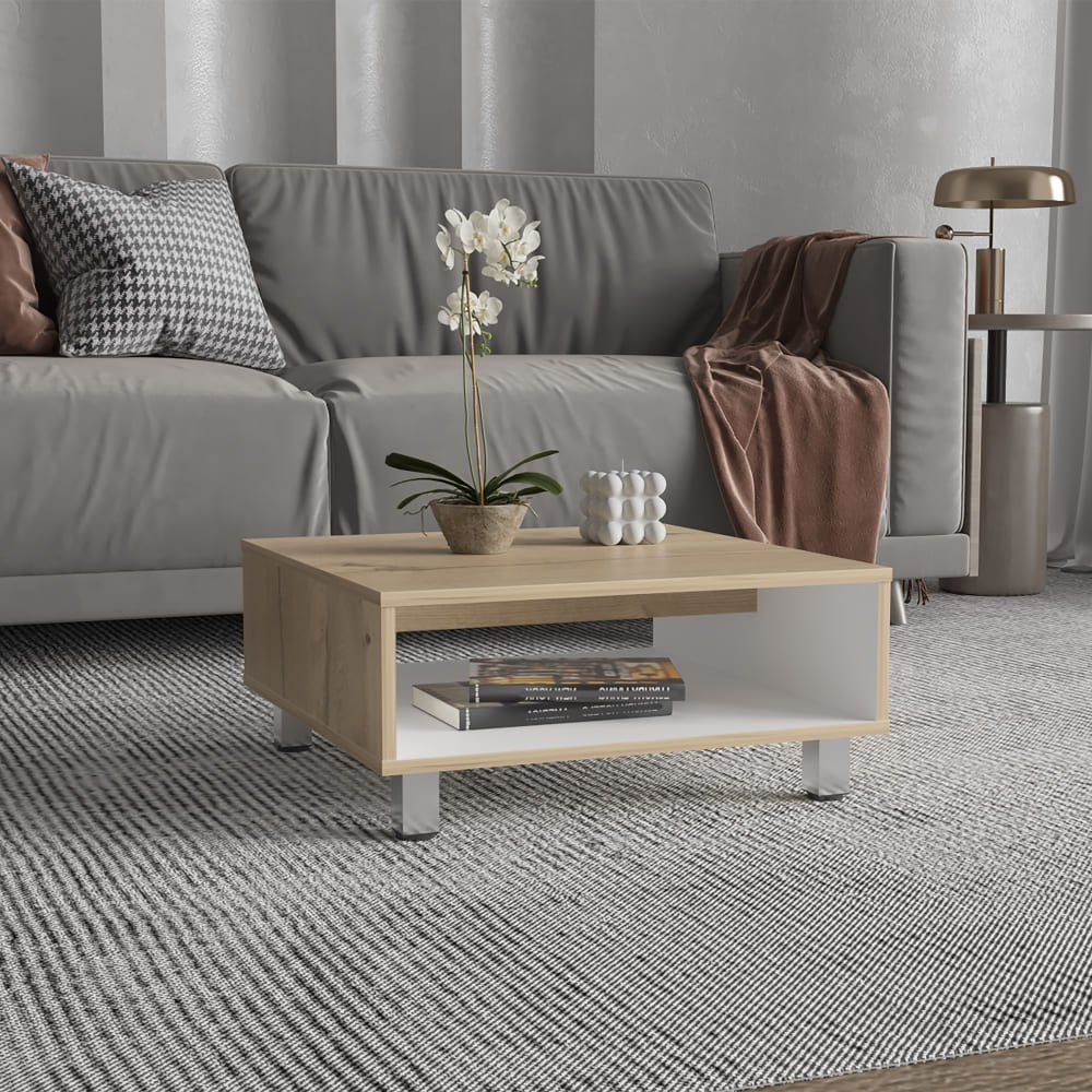 Compra online la Mesa de Centro Eclipse Melamina Duna/Blanco en Promart ...