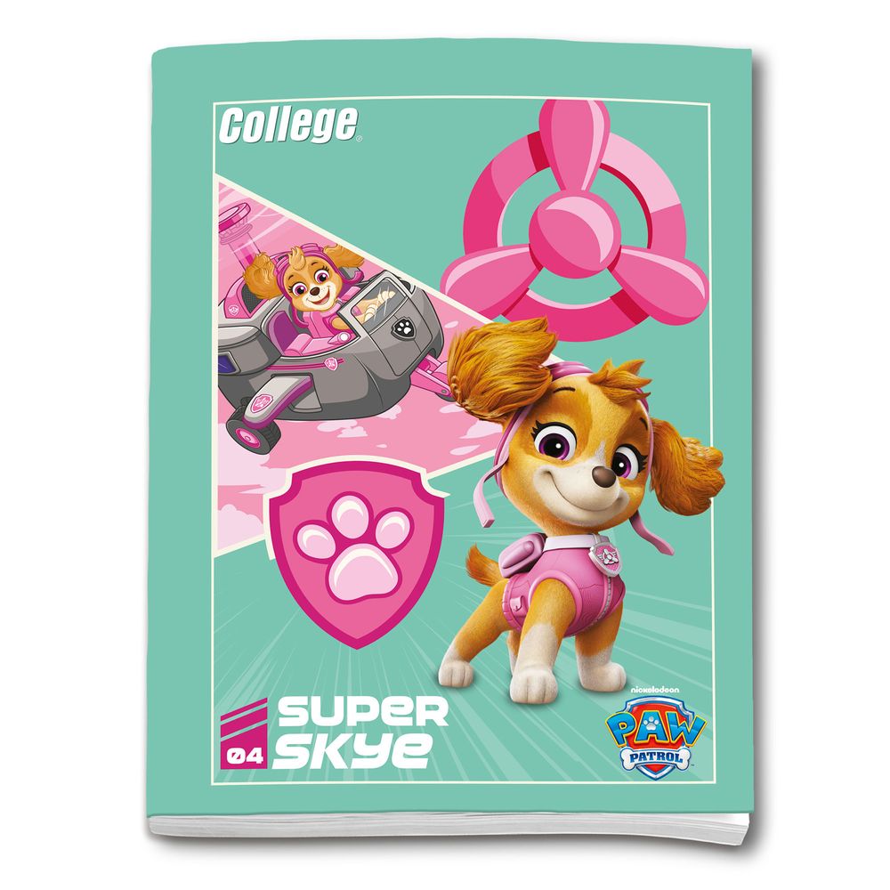 Cuaderno 80Hj Croly Paw Patrol COLLEGE - Promart