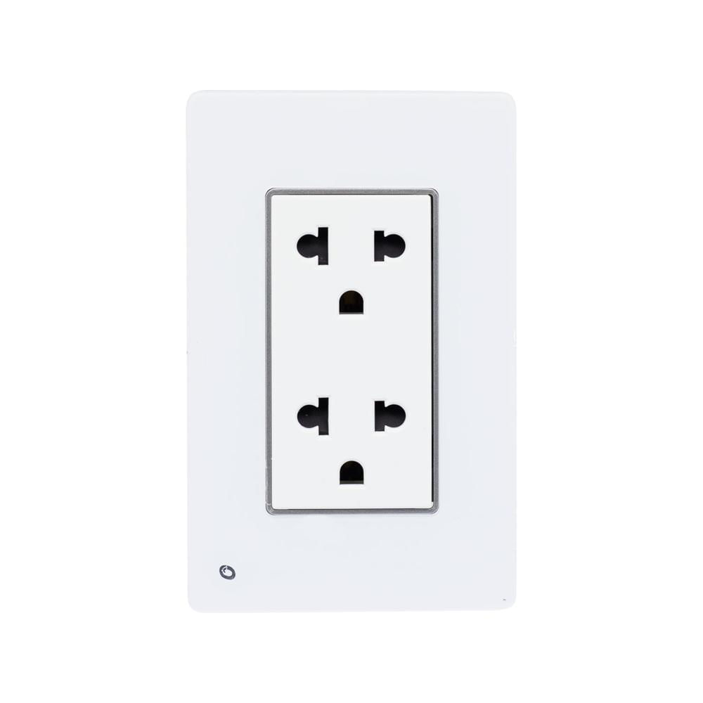 Tomacorriente Doble Universal 2 Polos Línea | Promart.pe - Promart