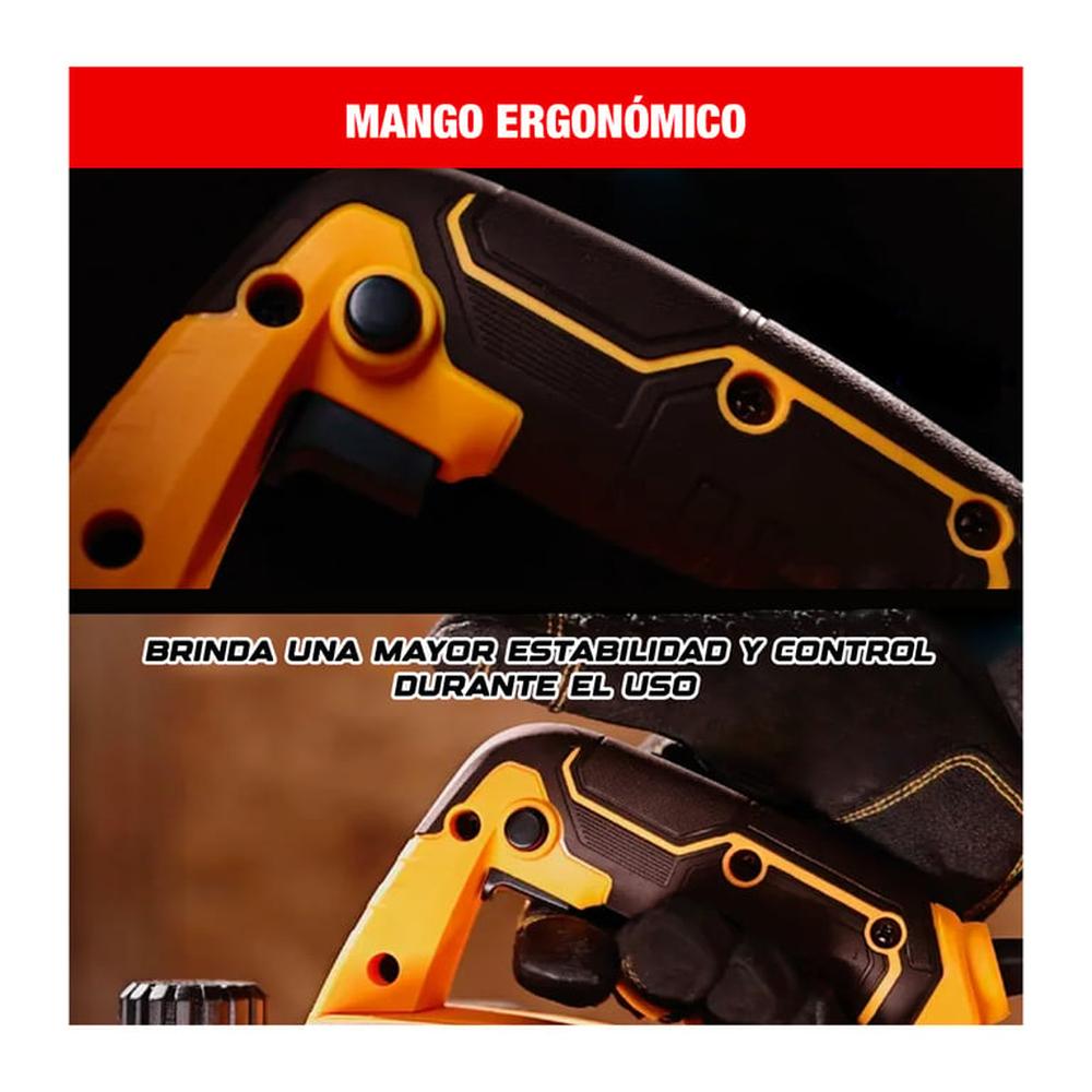 Cepillo Carpintero Eléctrico Ingco 750W Pl7508 + Lente - Promart