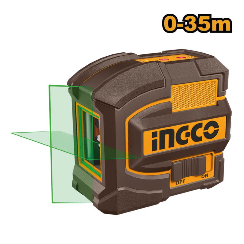 Nivel Láser Autonivelante Línea Verde Ingco 35M | Promart.pe - Promart