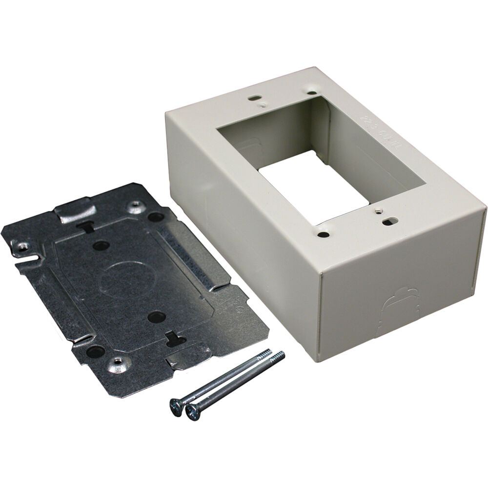 Caja de Dispositivo Wiremold 2400 (Blanco) - Caja de 1 Gang para ...
