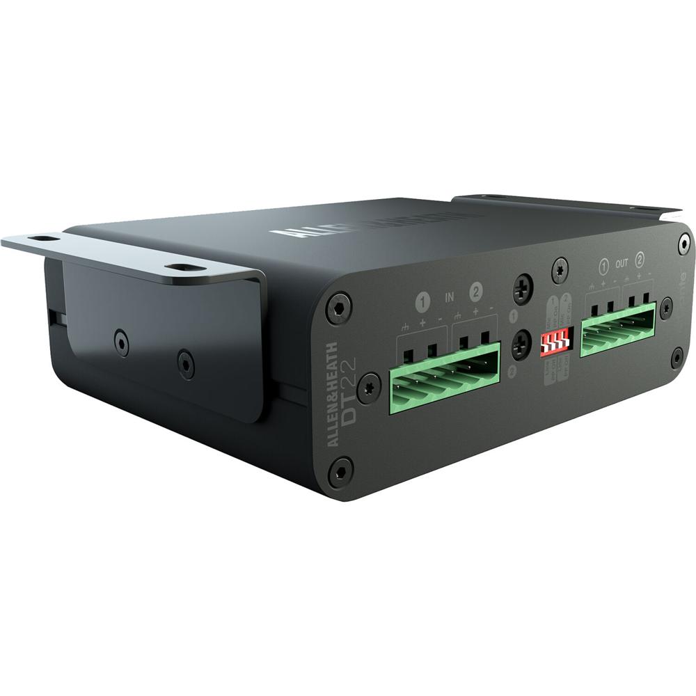 Interfaz de Entrada / Salida Allen & Heath DT22-M Dante con Conectores ...