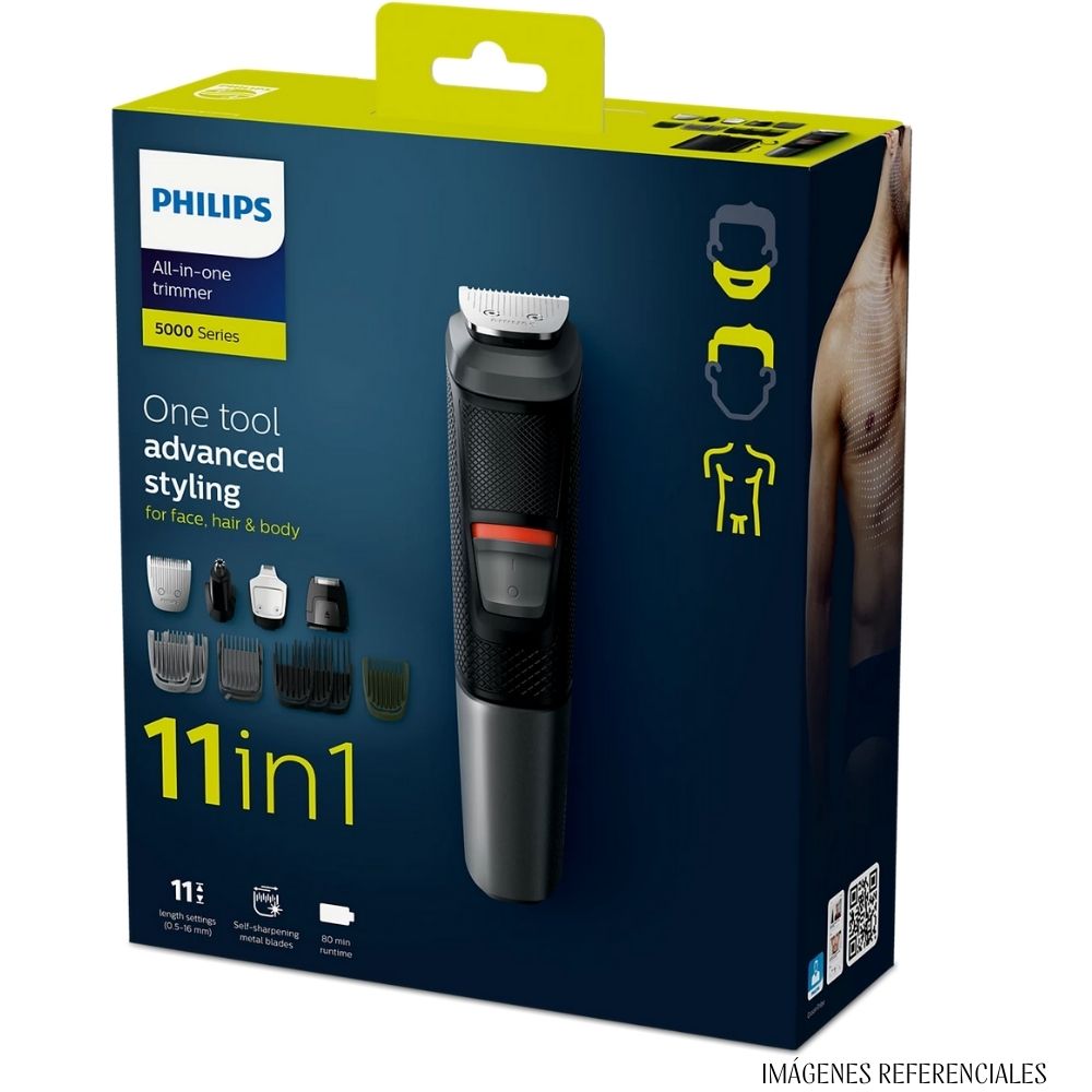 Maquina recortadora Philips 11 en 1 - MG5730 | Promart.pe - Promart