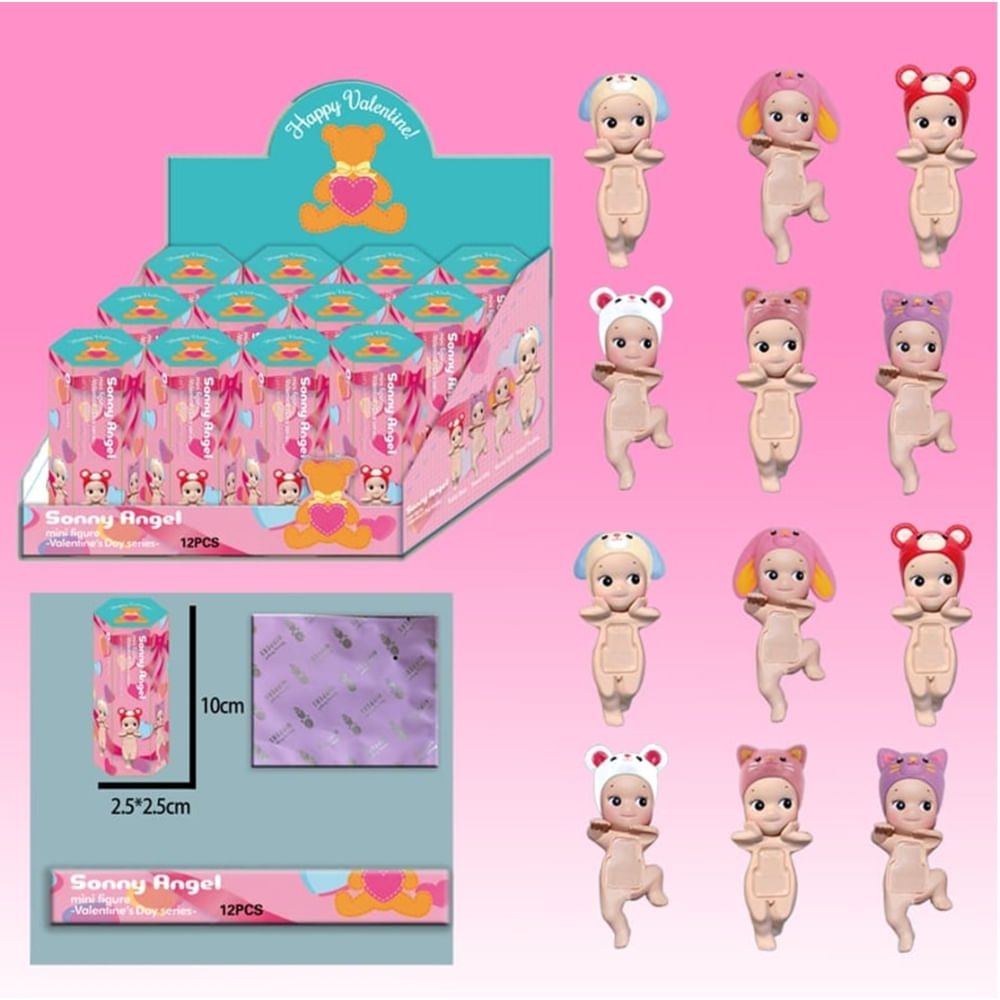 Sonny Angel Hippers Dup pack X 2 Cajitas Happy Valentine Series - Promart