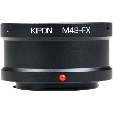 Adaptador KIPON Básico de M42 a Montura FUJIFILM X - Enfoque a Infinito y Construcción Metálica ...