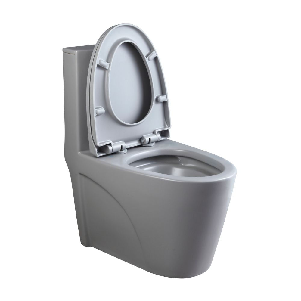 Inodoro One Piece Orange Palermo Gris Mate - Promart