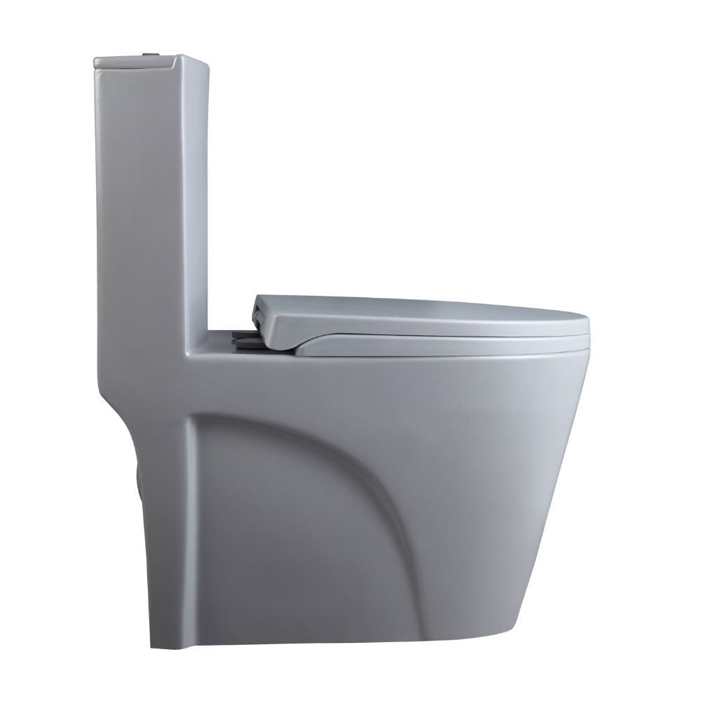 Inodoro One Piece Orange Palermo Gris Mate - Promart