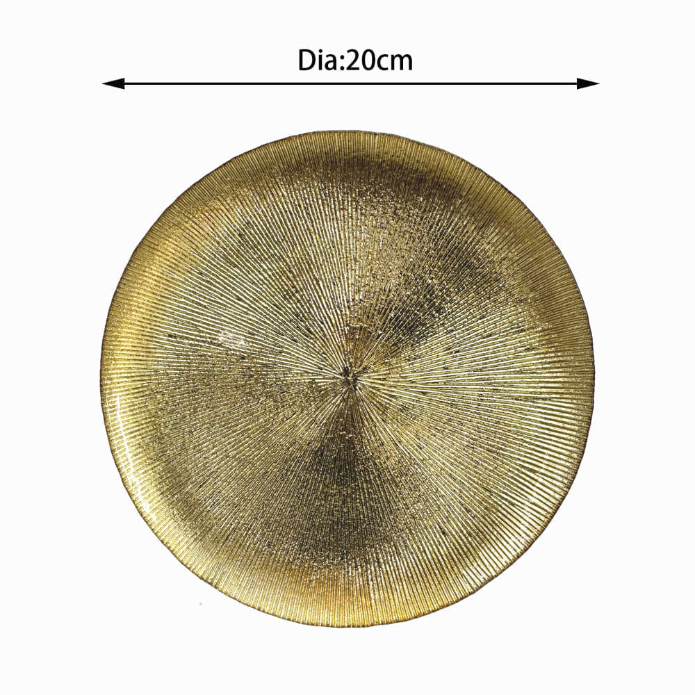 Plato Golden 20Cm - Promart