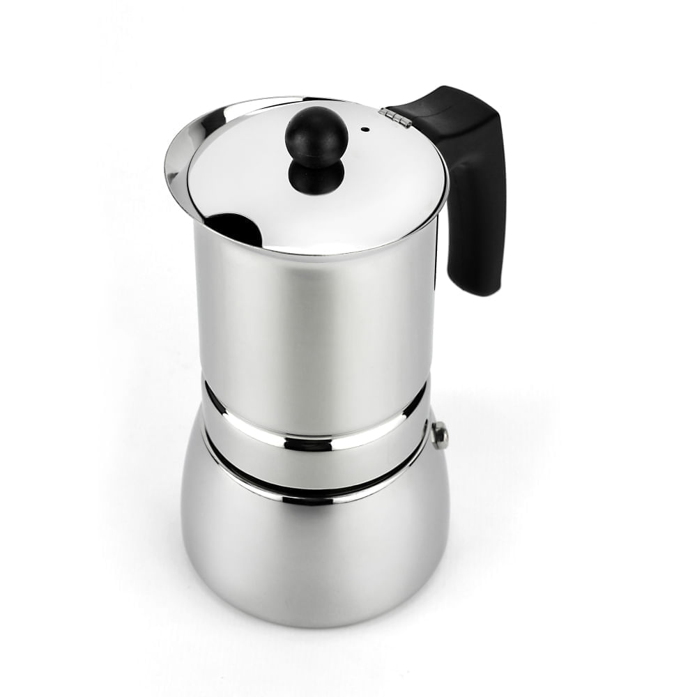 Cafetera Acero Inoxidable 6 Tazas Genova Magefesa - Promart