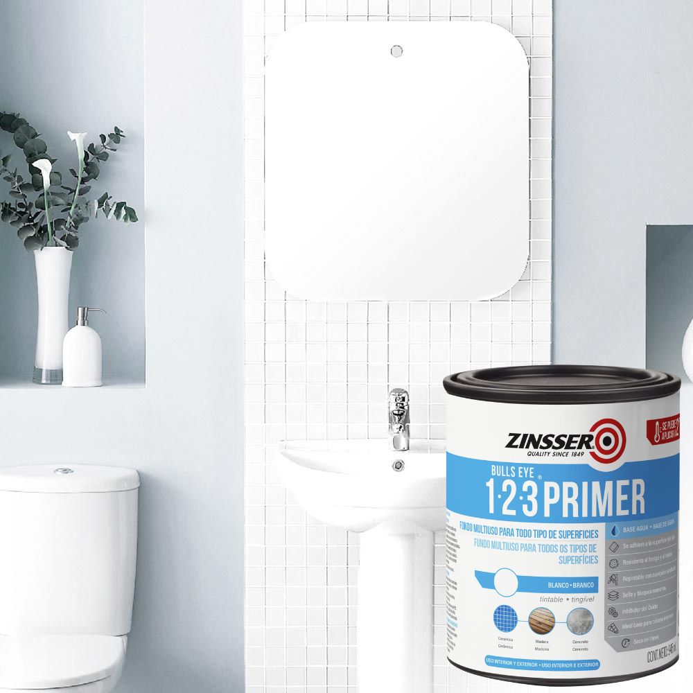 Imprimante Multiusos Zinsser 123 Primer 946ml - Promart