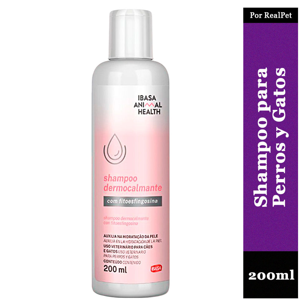 Shampoo Dermocalmante Ibasa Perros Gatos 200ml | Promart.pe - Promart